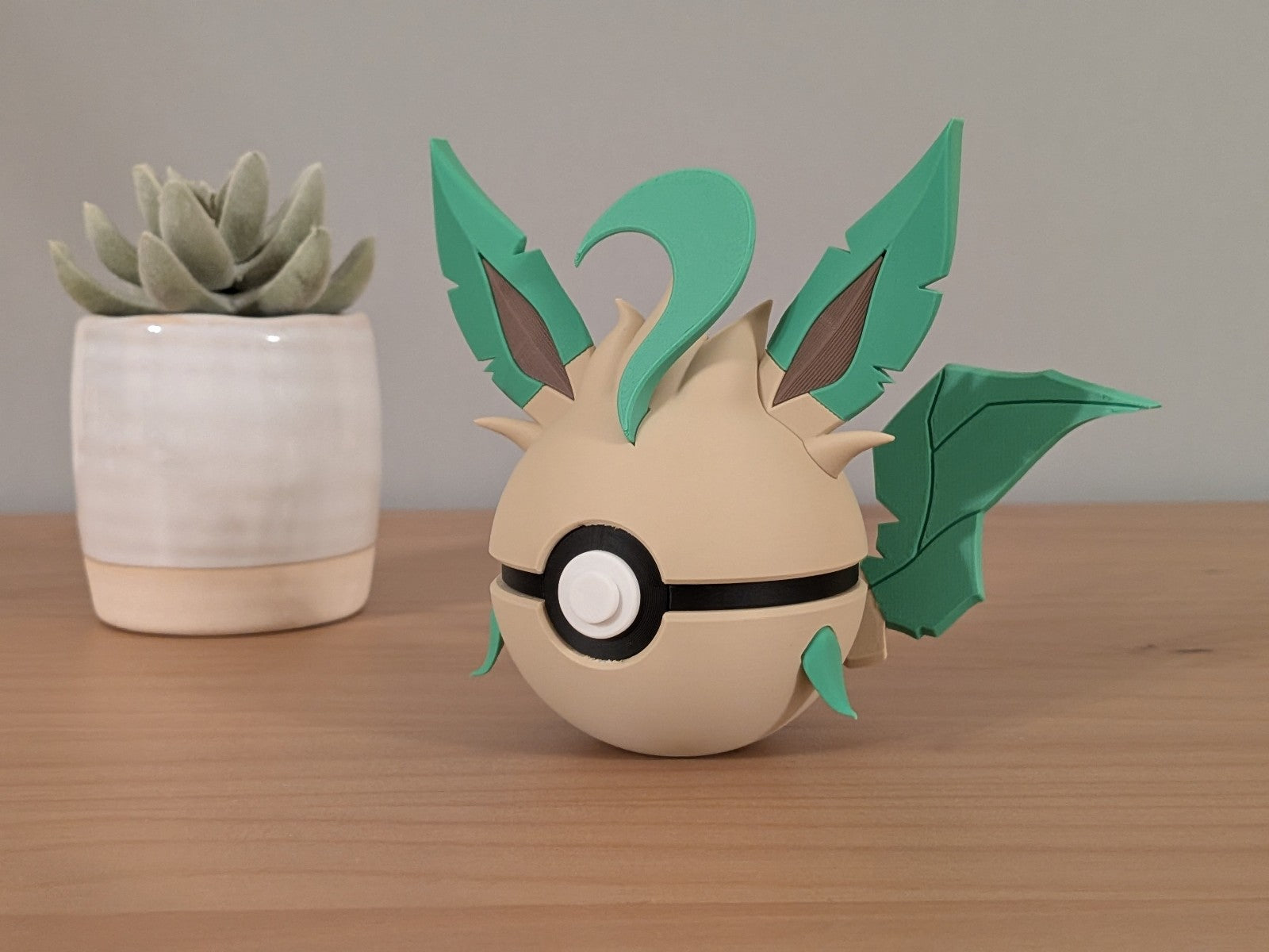 Leafeon Ball | Themed Collector Ball – Pokefab